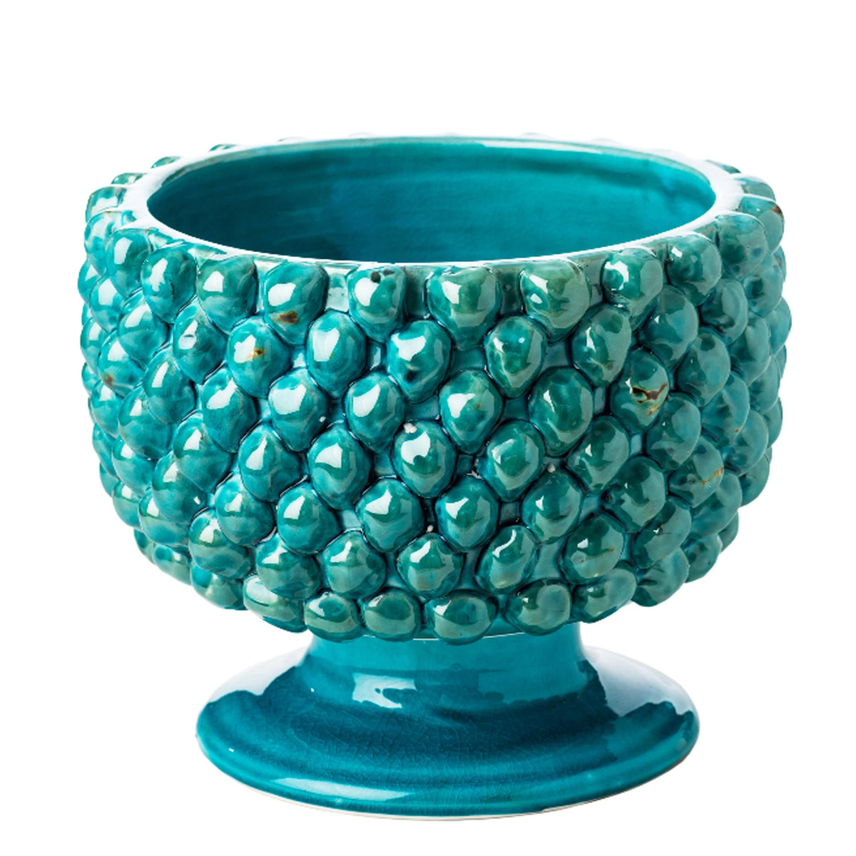 Large Turquoise Planter | kathrynchaplowcollect